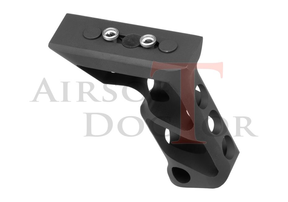 CNC Keymod Long Angled Grip - Black - Airsoft Doctor BV