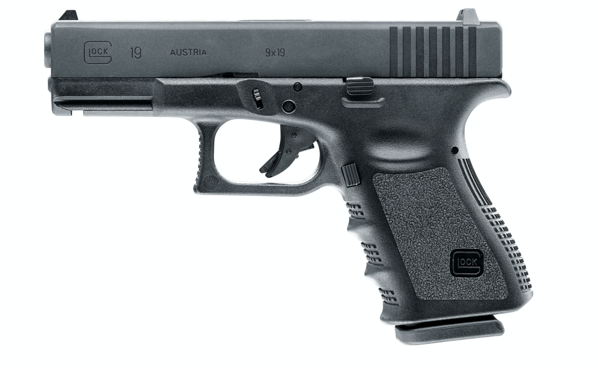 Glock 19 Metal Version GGB - Black - Airsoft Doctor BV