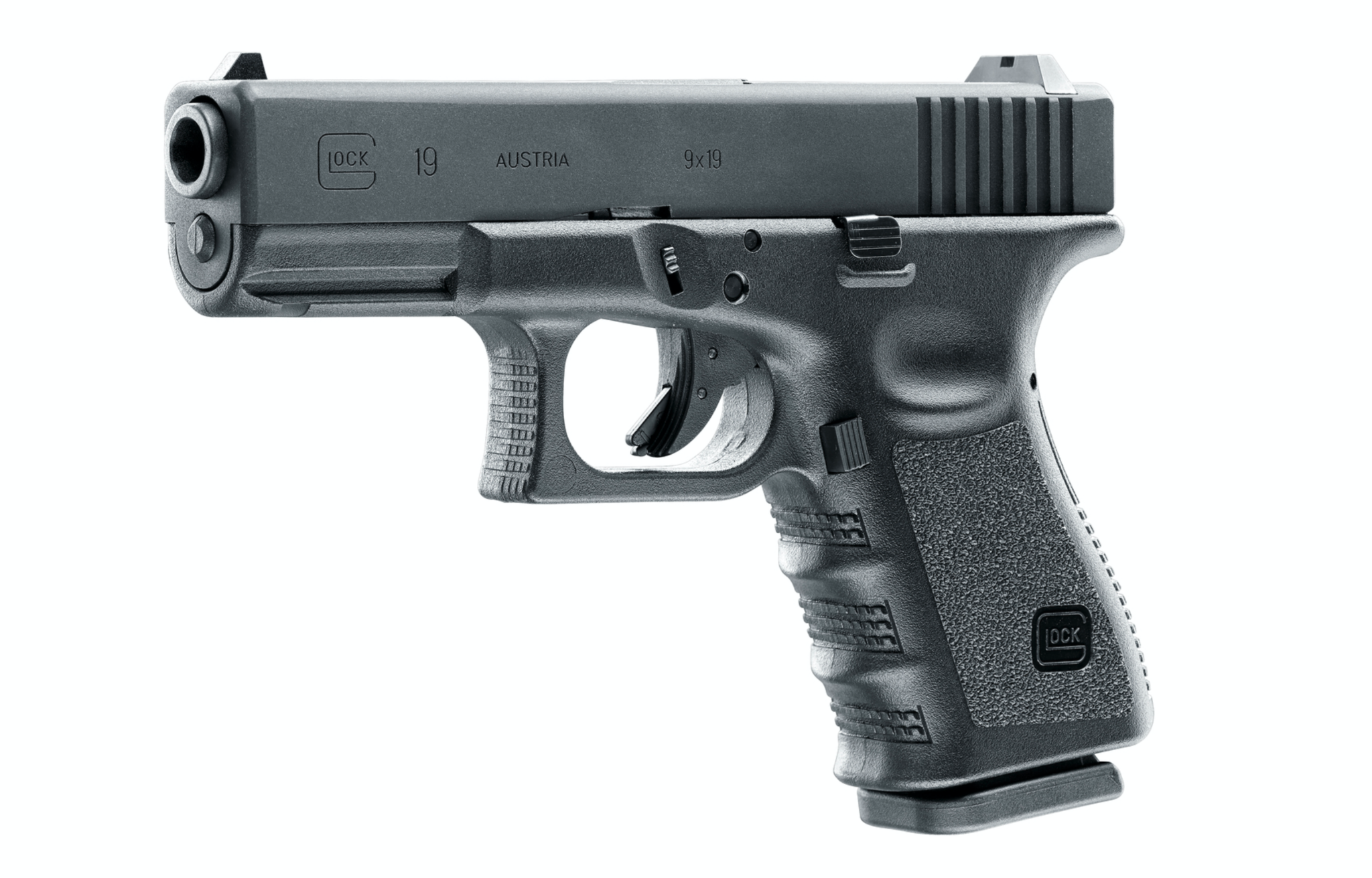 Glock 19 Metal Version GGB - Black - Airsoft Doctor BV