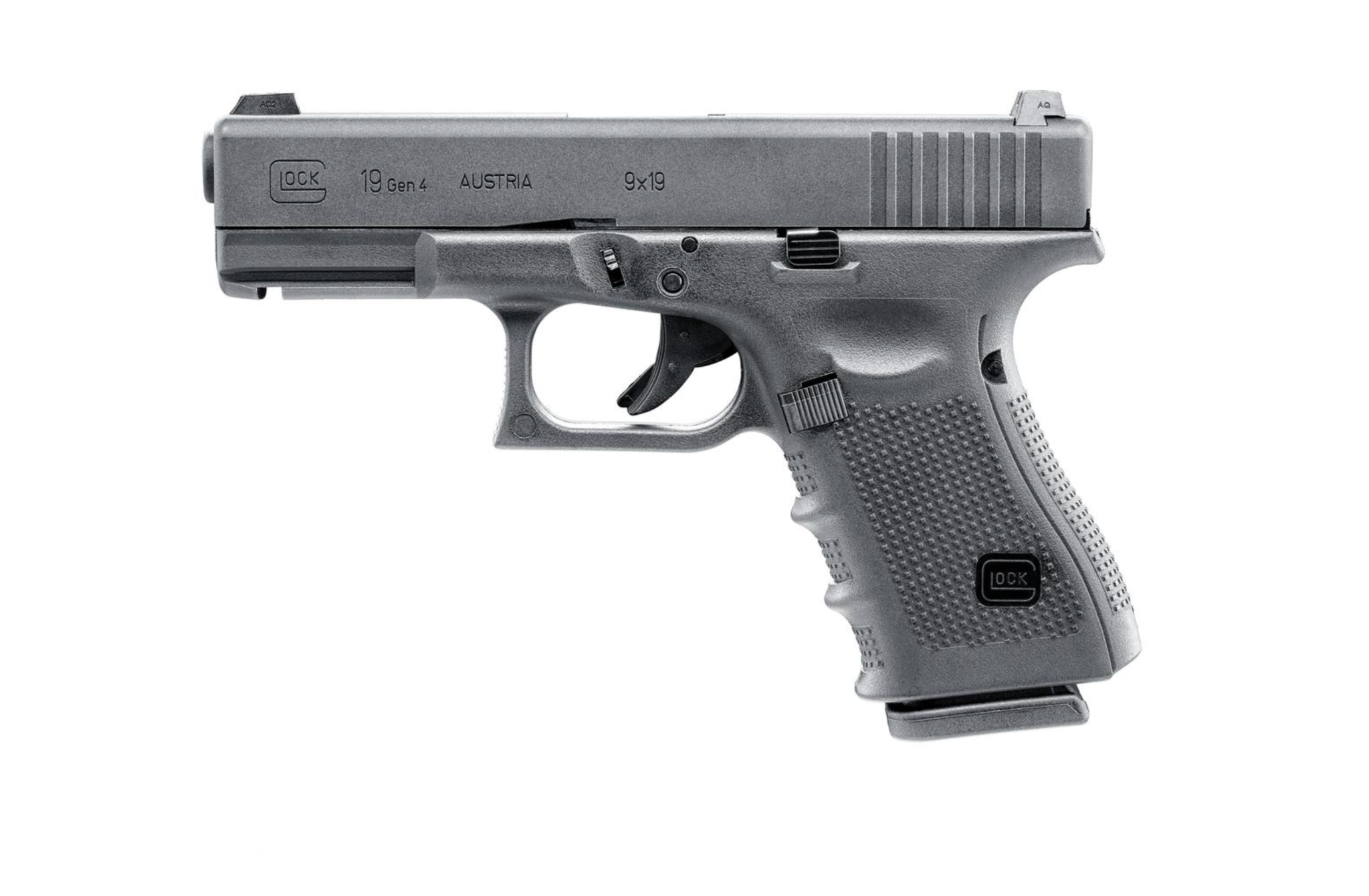 Glock 19 Gen 4 Metal Version GBB - Black - Airsoft Doctor BV