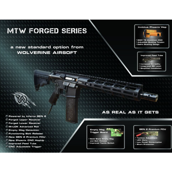 MTW "Forged" Series - 14" - Airsoft Doctor BV