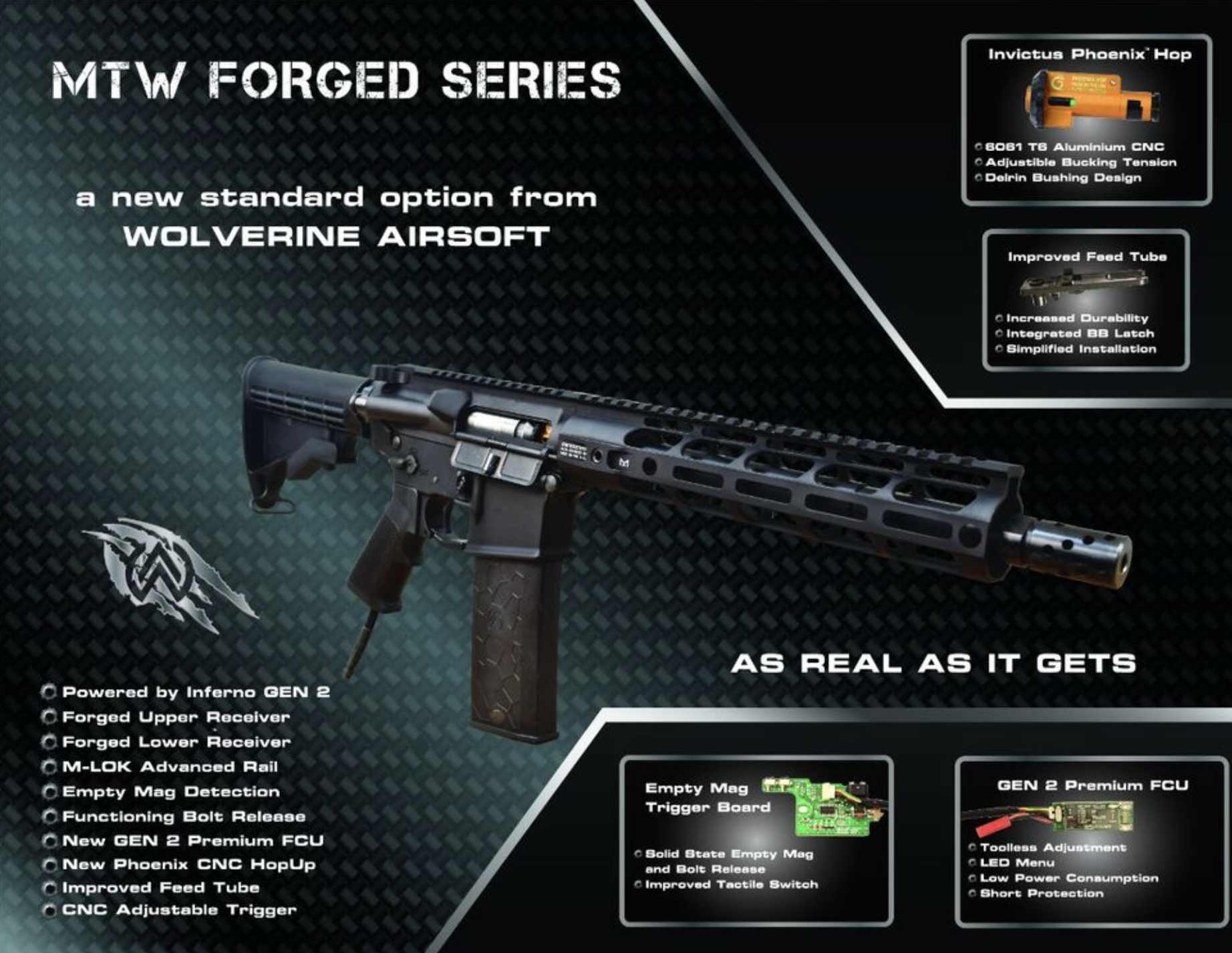 MTW "Forged" Series - 14" - Airsoft Doctor BV