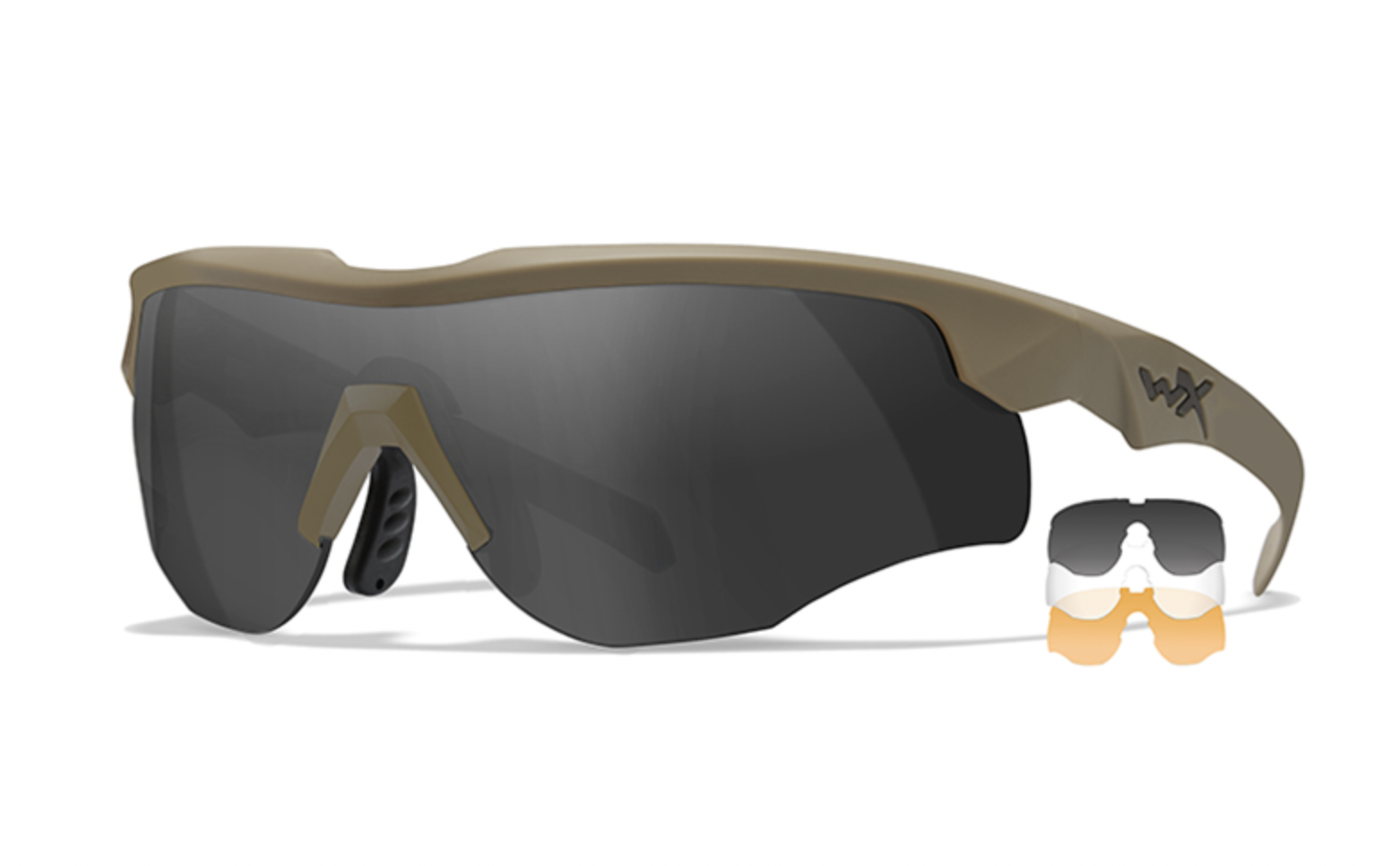 WX Rogue Comm. 3 lens - Tan Frame - Airsoft Doctor BV