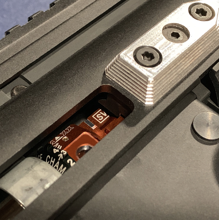 CNC Aluminum Hopup Chamber SV - VFC SCAR-L/H - Airsoft Doctor BV