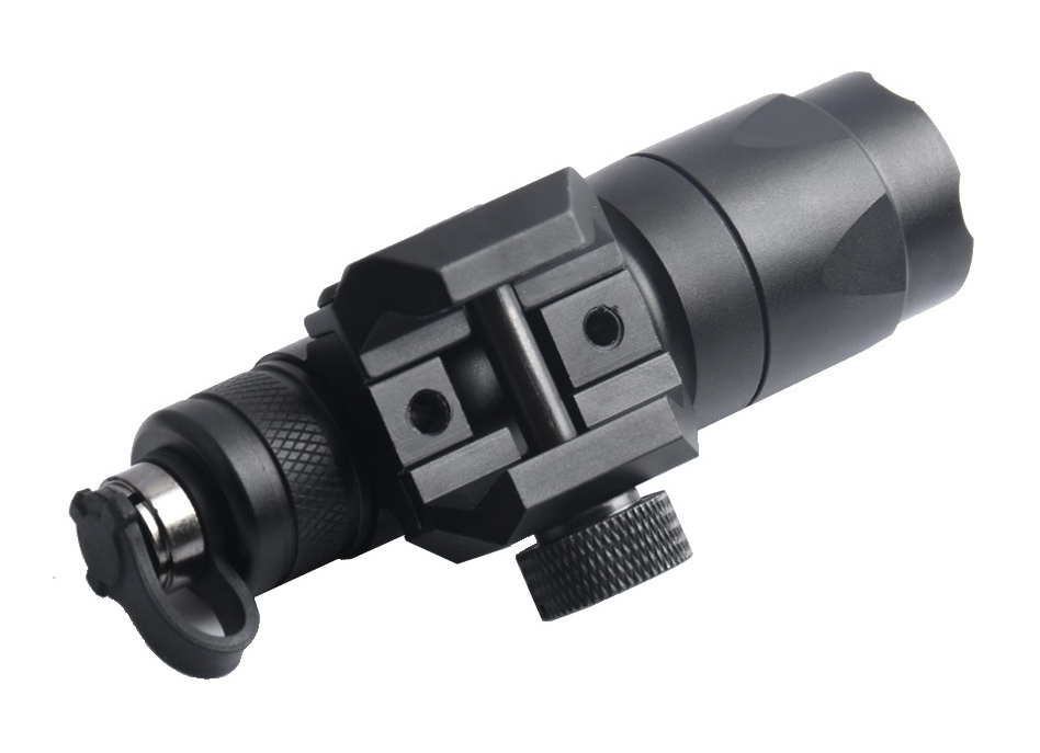 Mini (M300A) Led Flashlight - Black - Airsoft Doctor BV