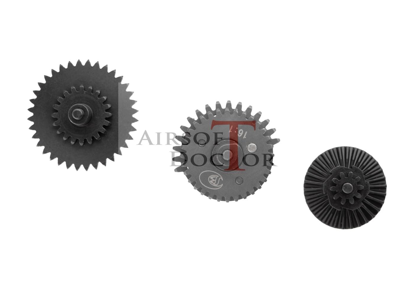16:1 Enhanced Integrated Axis Gear Set - Airsoft Doctor BV