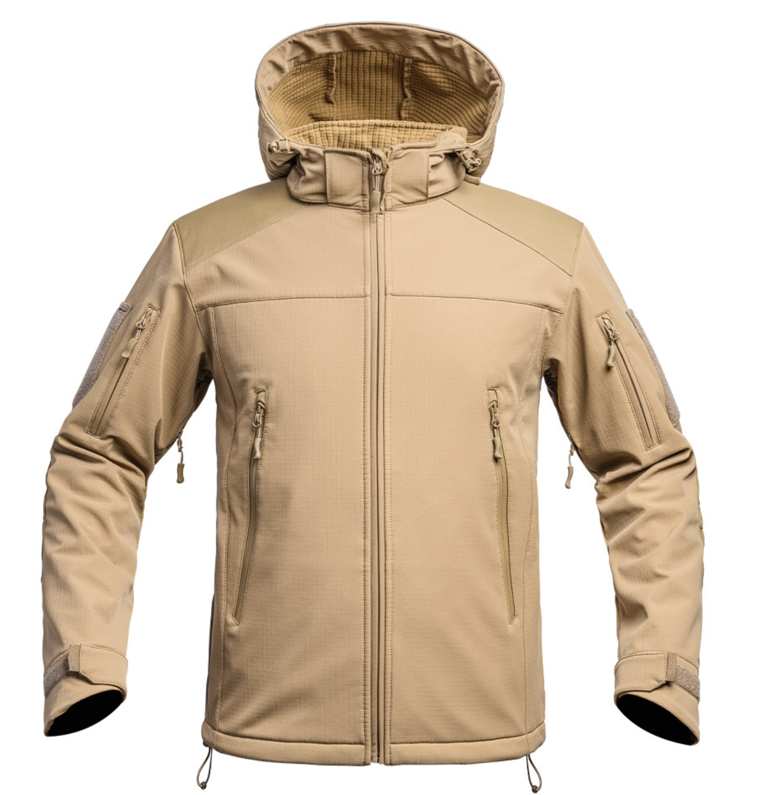 Softshell jacket V2 FIGHTER - Tan - Airsoft Doctor BV