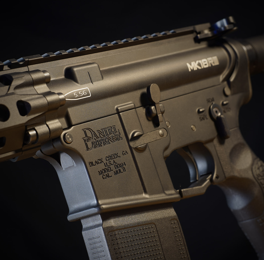 MTW Daniel Defense MK18 RIS III - Black - Airsoft Doctor BV