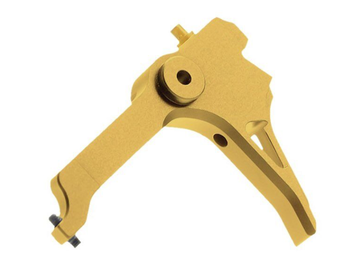 ADJUSTABLE TRIGGER FOR KRYTAC KRISS VECTOR AEG SERIES - GOLD - Airsoft ...