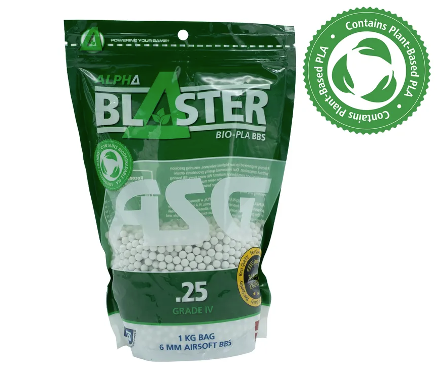 Alpha Blaster Bio BB - 0.25gr. - 1kg - Airsoft Doctor BV