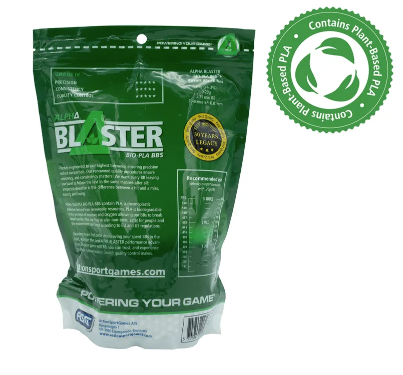 Alpha Blaster Bio BB - 0.28gr. - 1kg - Airsoft Doctor BV
