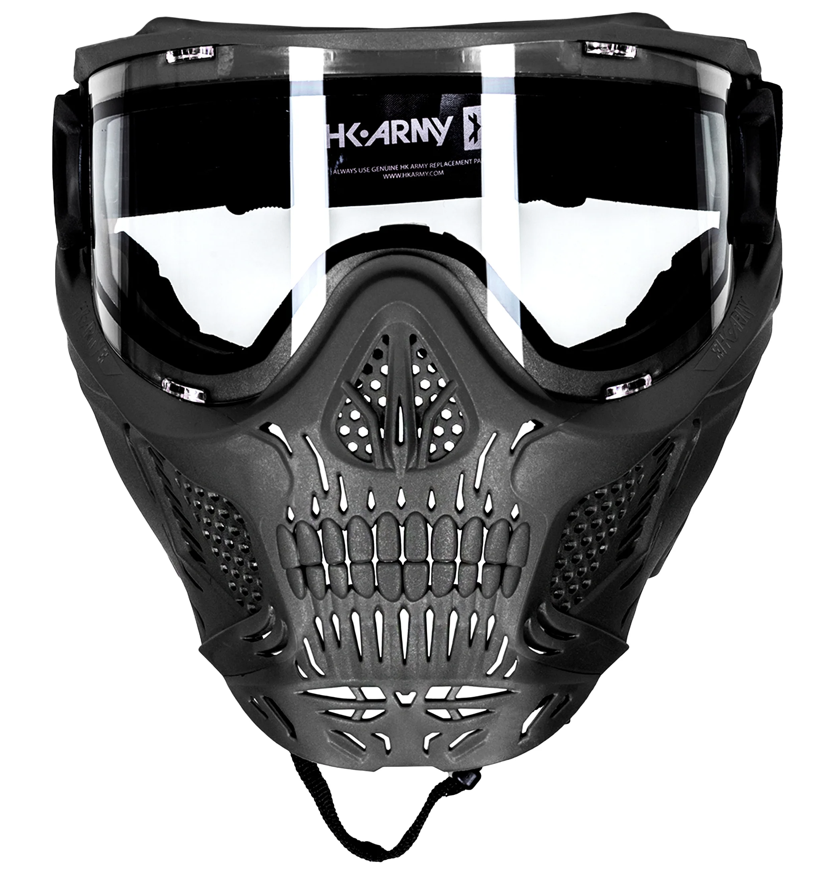 HSTL Skull Goggle - Black/Clear Lens - Airsoft Doctor BV