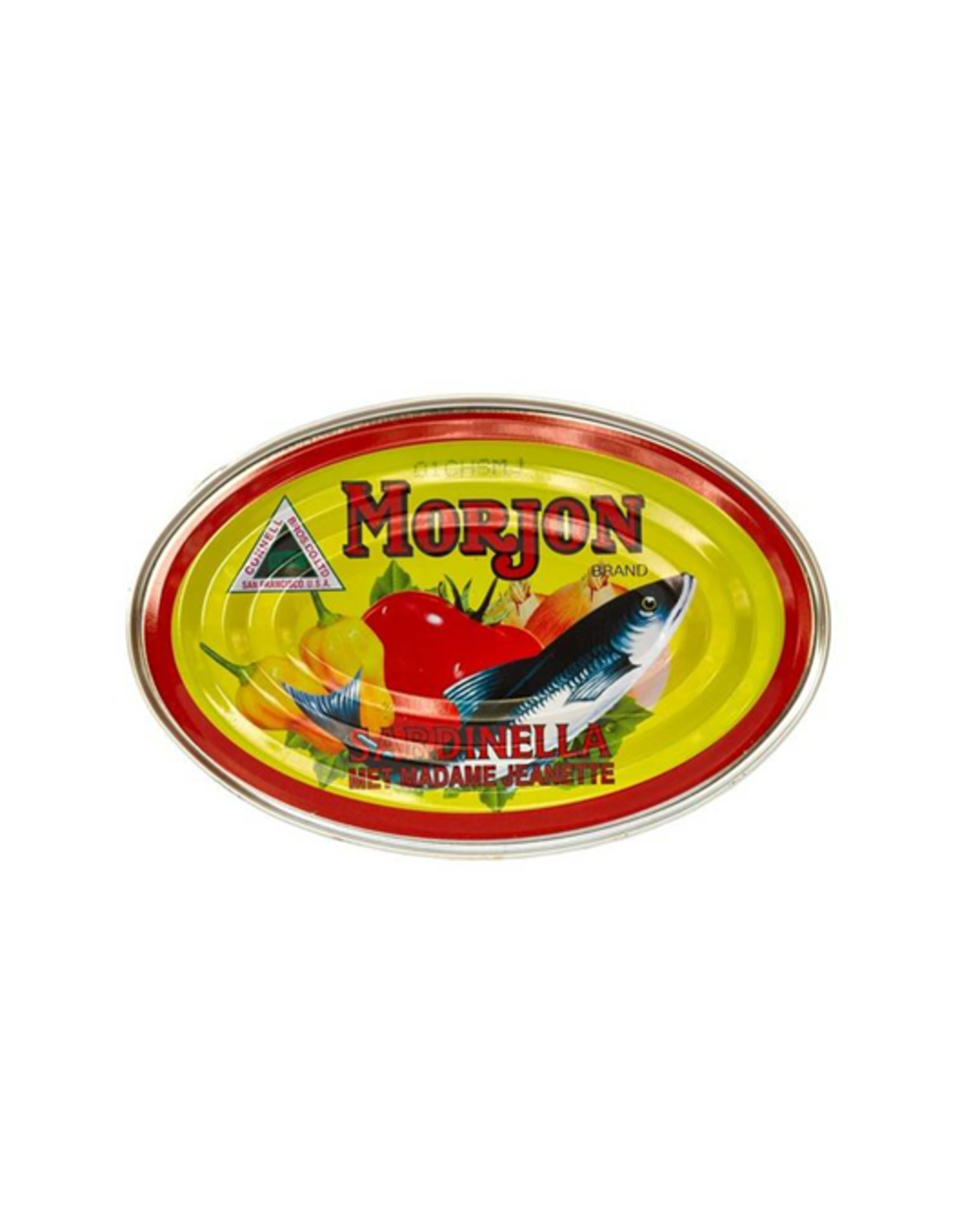 Morjon Brand Sardines in Tomatensaus met Madam Jeanette - Indomas