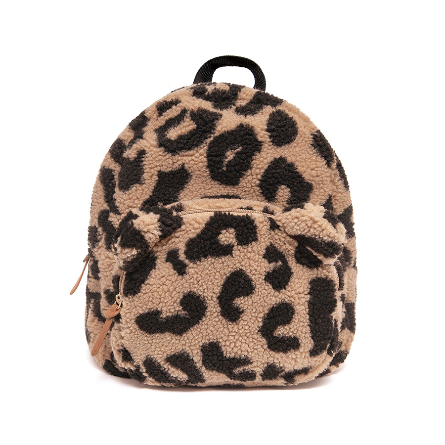 Petit Monkey Backpack Teddy Leopard - Lazy Lama Kids Conceptstore