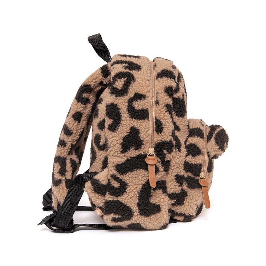 Petit Monkey Backpack Teddy Leopard - Lazy Lama Kids Conceptstore