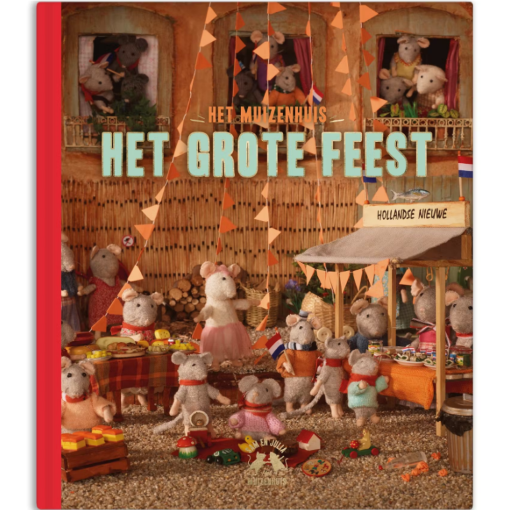 Het Muizenhuis Boek Het Grote Feest - Lazy Lama Kids Conceptstore