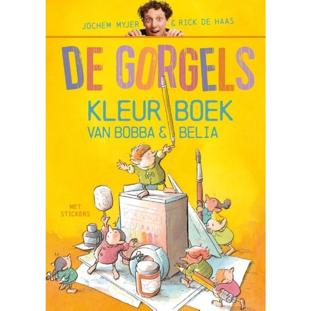 De Gorgels - Kleurboek - Speelgoedwinkel Lazy Lama