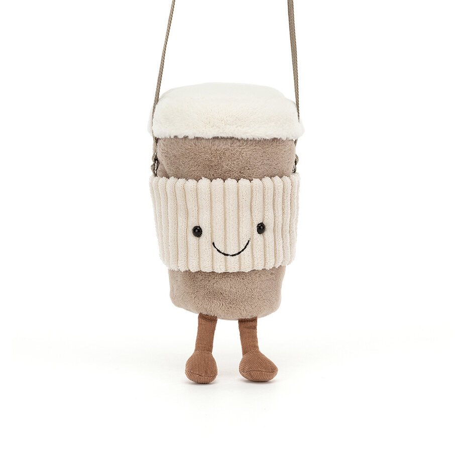 Jellycat Amuseable Coffee-To-Go-Tasje - Lazy Lama Kids Conceptstore