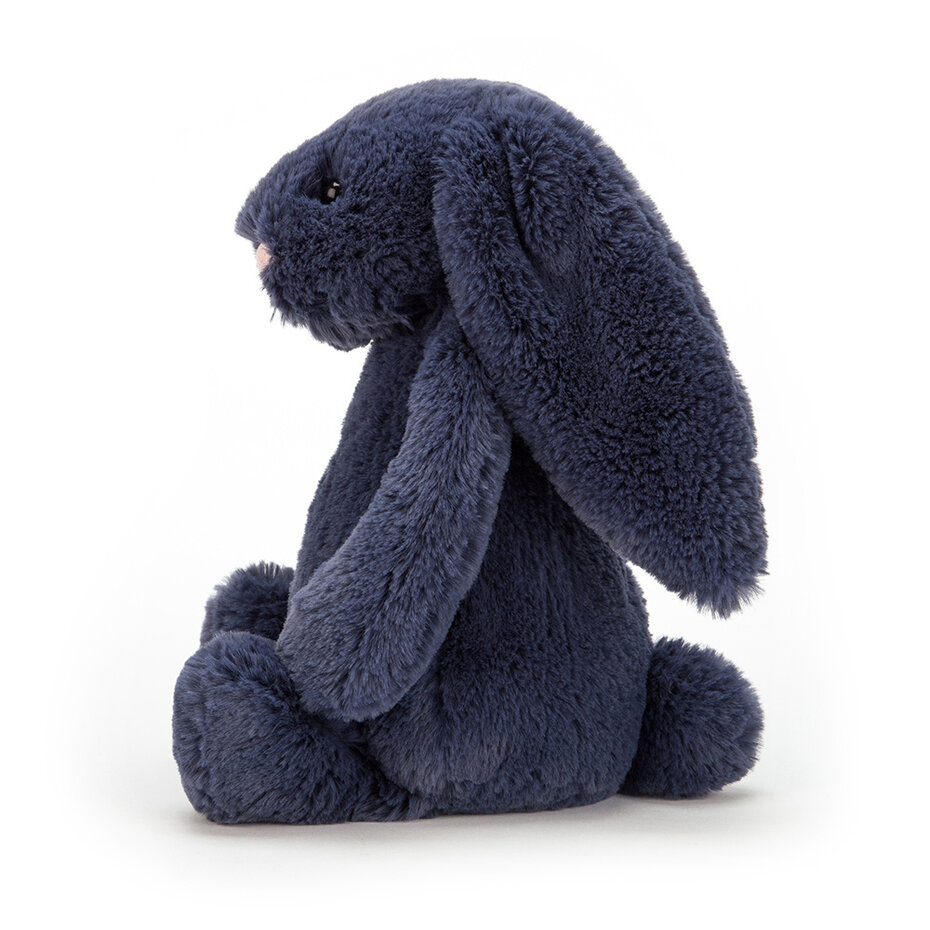 Jellycat Knuffel Bashful Navy Bunny Original - Lazy Lama Kids Conceptstore