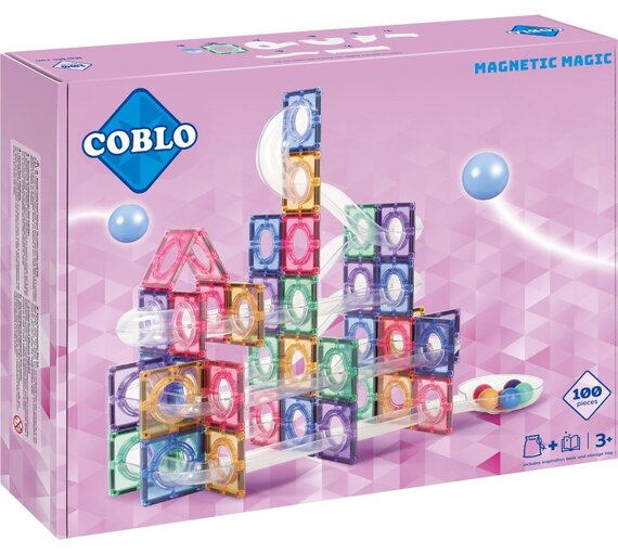 Coblo Pastel Magneten – 100 Tegels Creatief Bouwen! - Lazy Lama Kids ...
