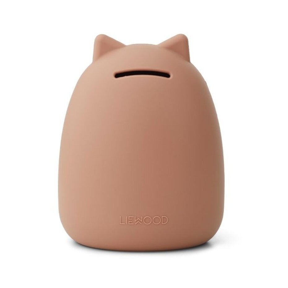 Liewood Spaarpot Palma | Cat Dark Rose - Lazy Lama Kids Conceptstore