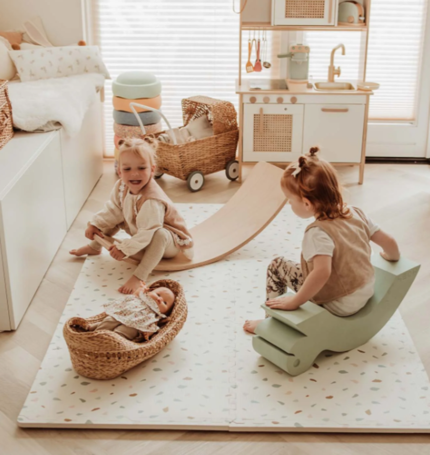 Play & Go Foam Puzzel Speelmat | Village - Lazy Lama Kids Conceptstore