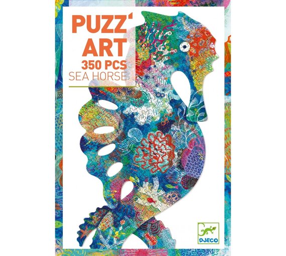 Djeco Puzz 'art Zeepaard ( 350 stukjes) - Lazy Lama Kids Conceptstore