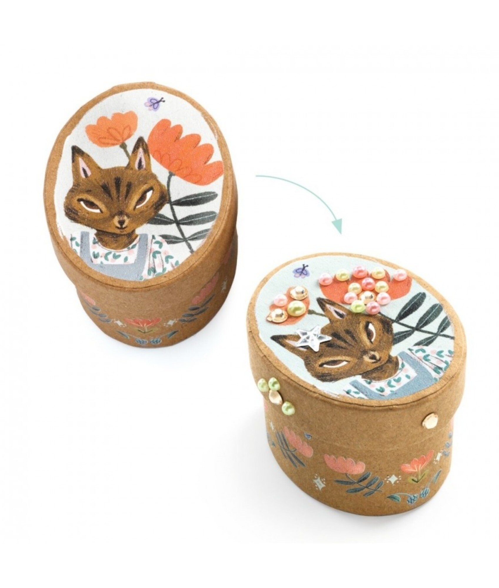 Knutselset Mini doosjes maken - Lazy Lama Kids Conceptstore