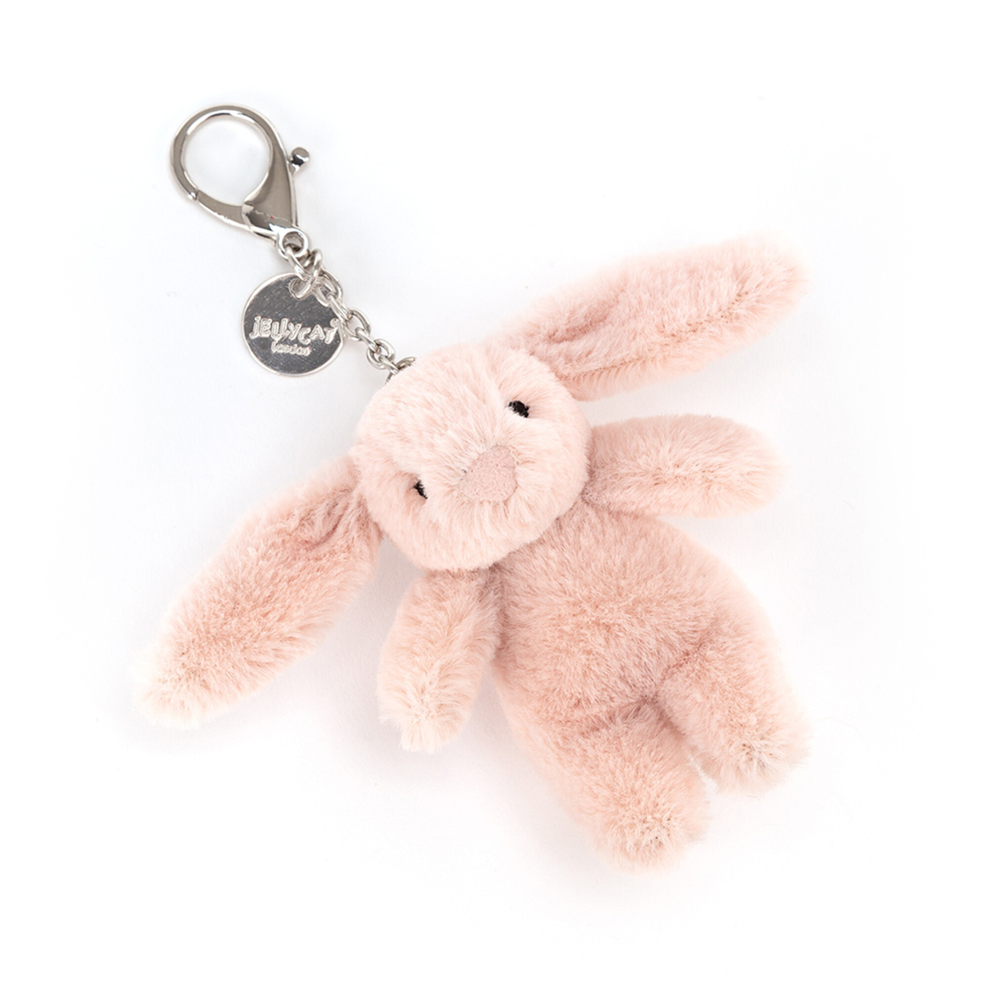 Jellycat Sleutelhanger Bashful Bunny Blush Bag Charm - Lazy Lama Kids ...