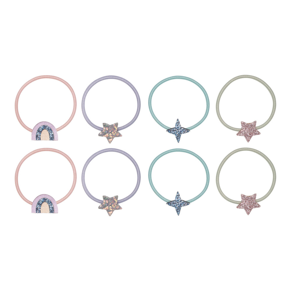 Mimi & Lula Elastiekjes Mini Rainbow en Star - Lazy Lama Kids Conceptstore