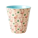 Rice Melamine Beker set van 6 Funky Prints Pink - Lazy Lama Kids ...