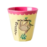Rice Melamine Beker set van 6 Funky Prints Pink - Lazy Lama Kids ...