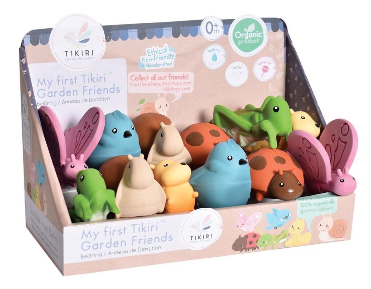 Tikiri Mijn eerste diertje uit de tuin - Mix - Lazy Lama Kids Conceptstore