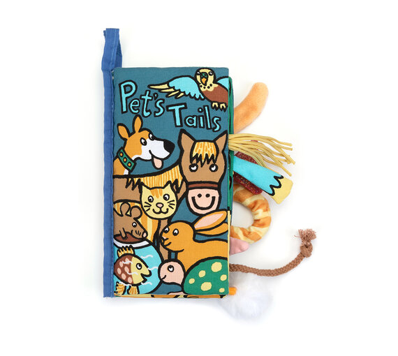 Jellycat Jungly Tails Voelboekje - Lazy Lama Kids Conceptstore