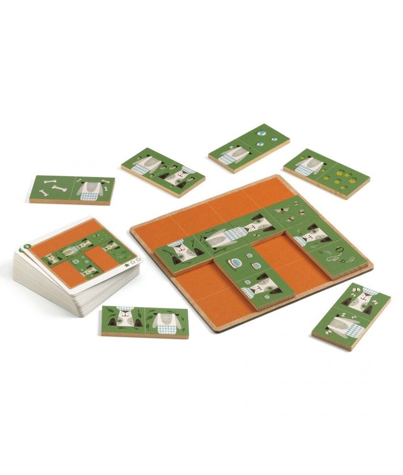 Djeco Domino Sheep Logic - Lazy Lama Kids Conceptstore