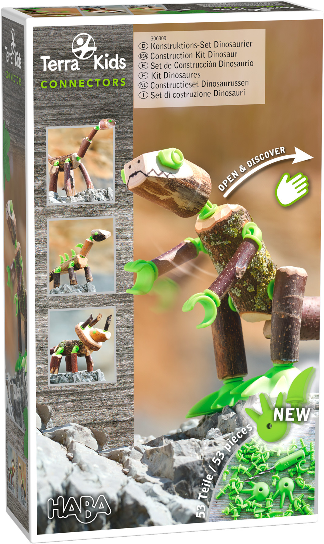 Haba Terra Kids Connectors - Constructieset Dinosaurussen - Lazy Lama ...