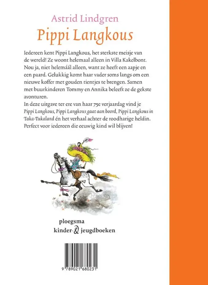 Pippi Langkous jubileum editie - Lazy Lama Kids Conceptstore
