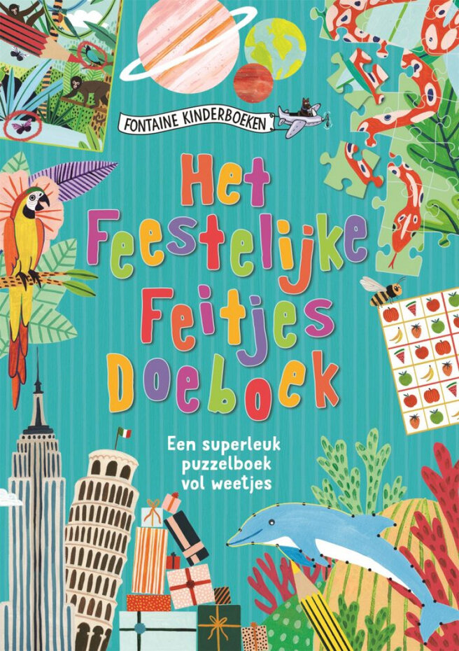 Het feestelijke feitjes doeboek - Speelgoedwinkel Lazy Lama