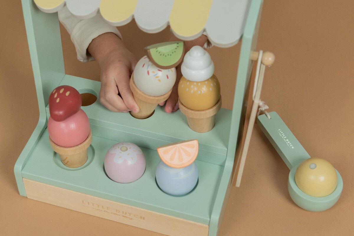 Little Dutch Houten ijskraam - Lazy Lama Kids Conceptstore