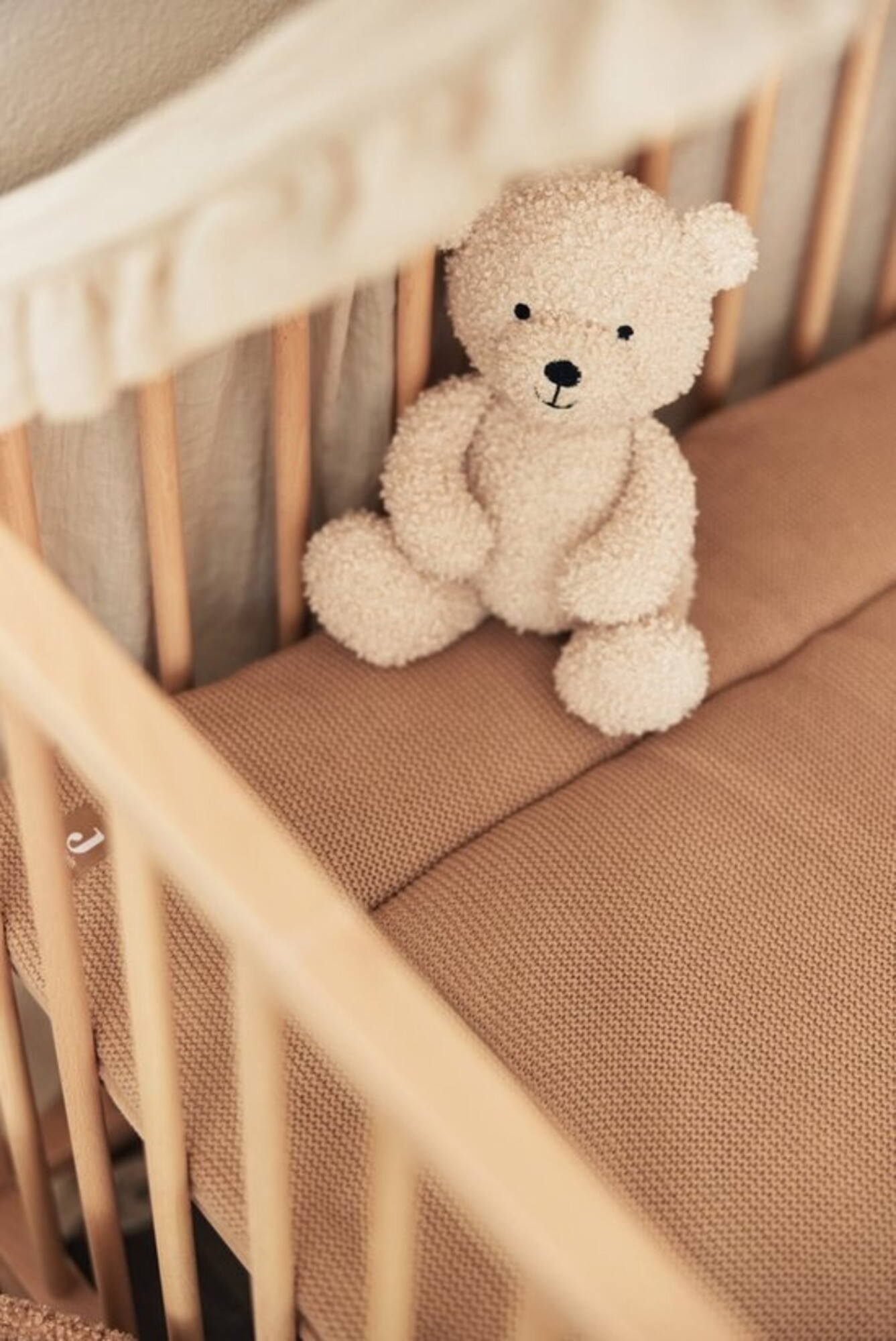 Jollein Knuffel Teddy Bear Naturel - Lazy Lama Kids Conceptstore