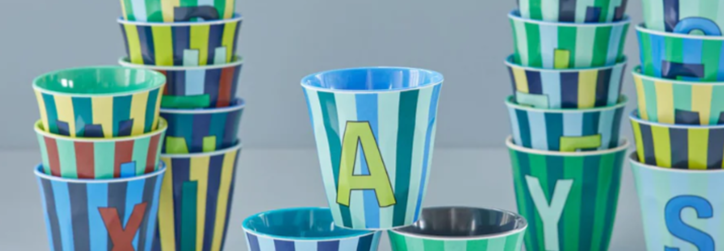 Alfabet Bekers van Rice - Lazy Lama Kids Conceptstore