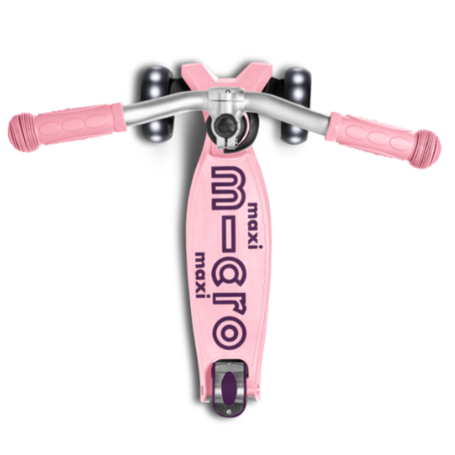 Micro Step Maxi Deluxe Pro LED Roze - Lazy Lama Kids Conceptstore