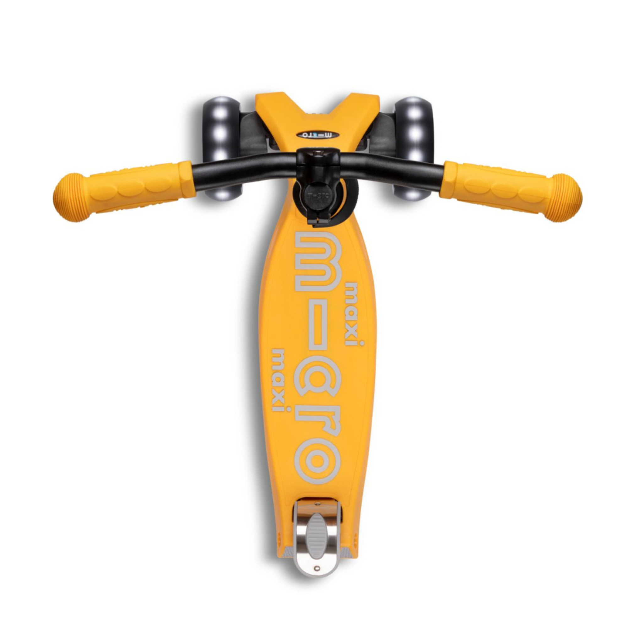 Micro Step Maxi Deluxe Pro LED Geel - Lazy Lama Kids Conceptstore