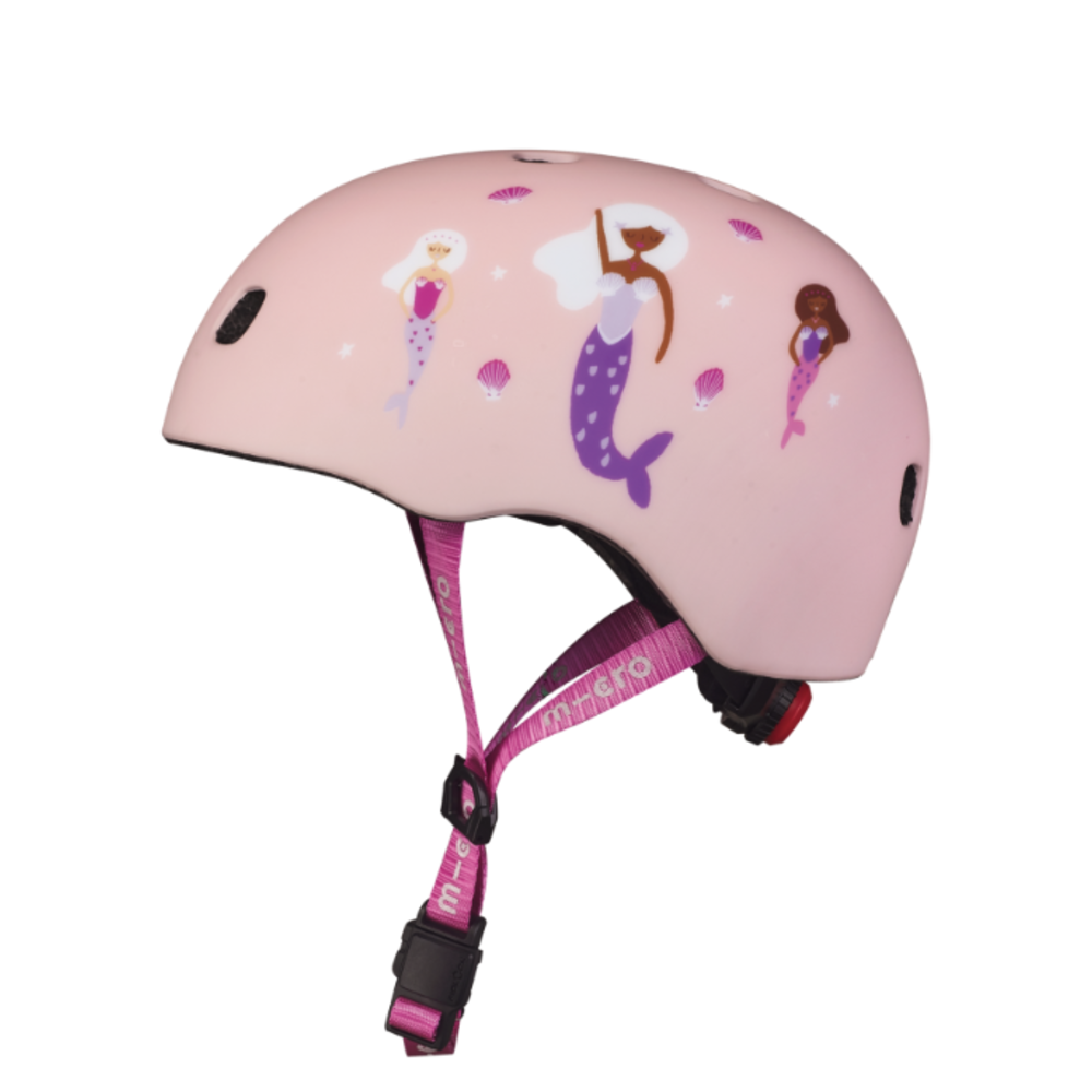 Micro Step Helm Deluxe Mermaid Maat M - Lazy Lama Kids Conceptstore