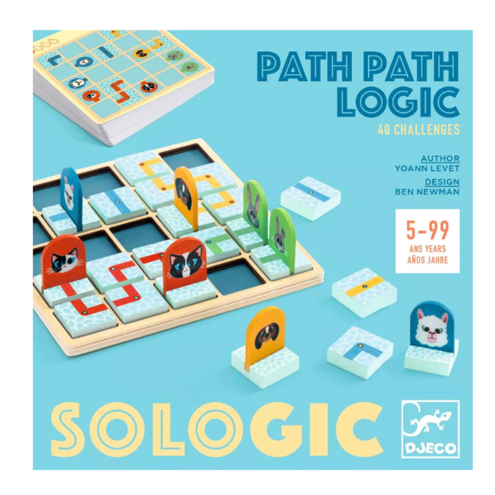 Djeco Path Path Logic - Lazy Lama Kids Conceptstore
