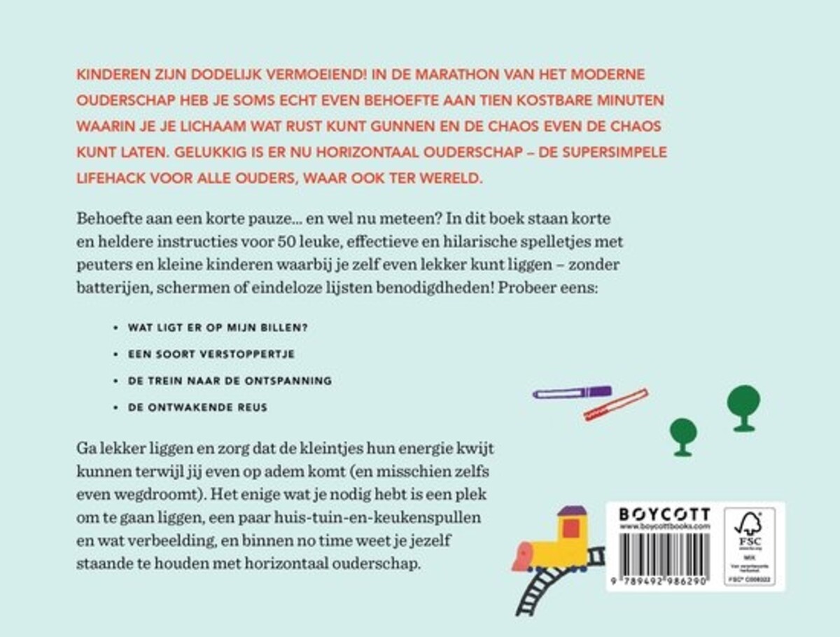 Boek Horizontaal ouderschap - Speelgoedwinkel Lazy Lama
