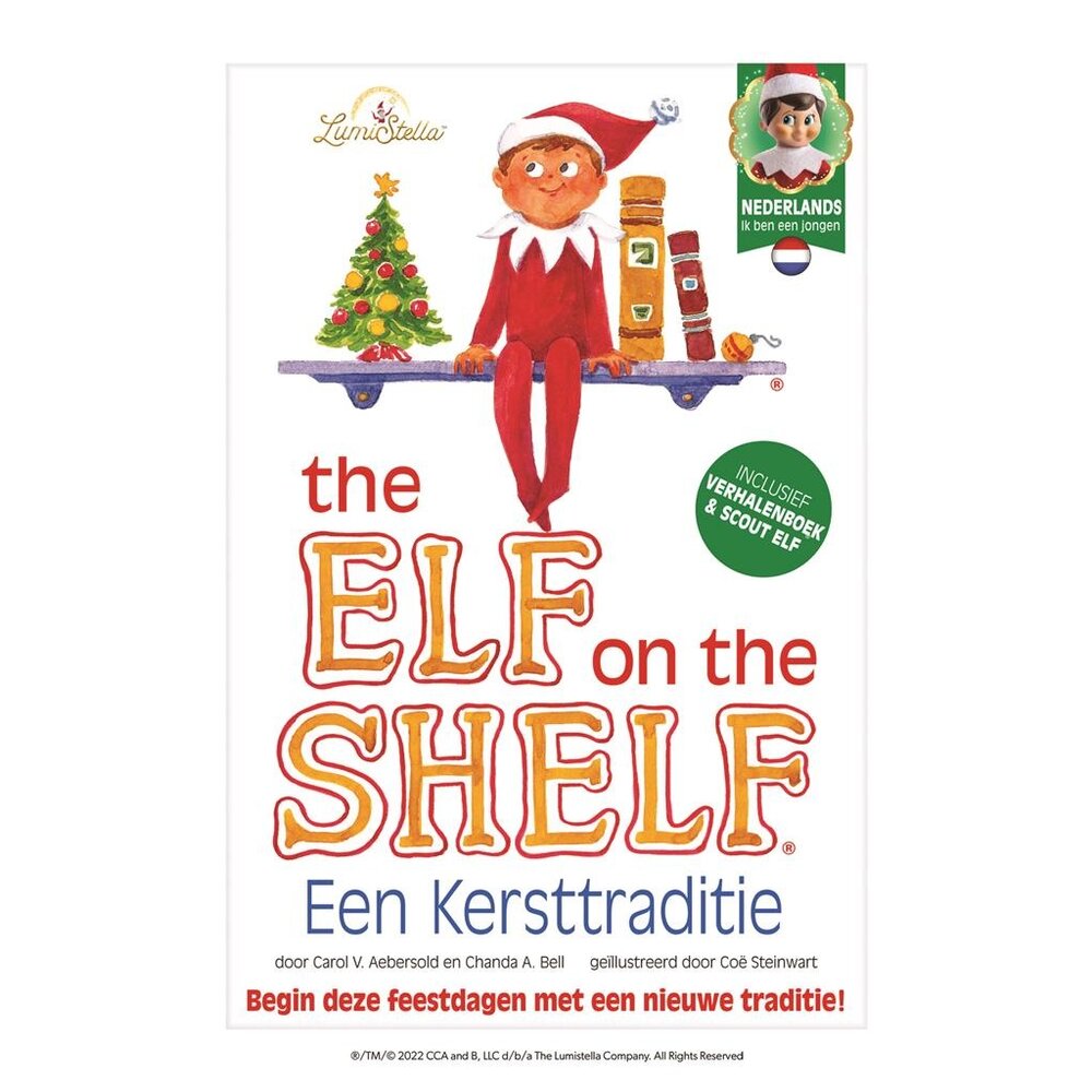 The Elf on the Shelf Een Kersttraditie Jongen - Lazy Lama Kids Conceptstore