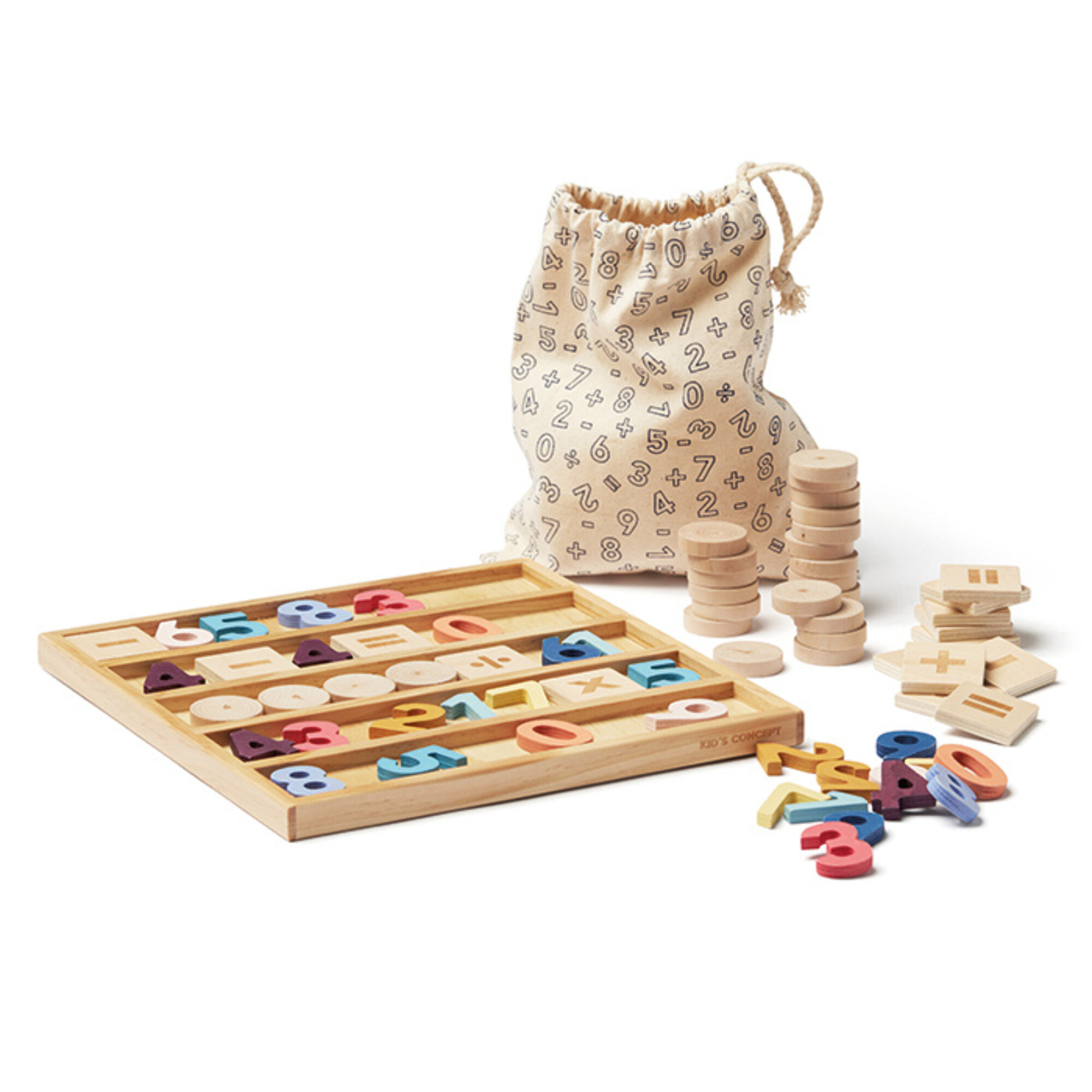 Kids Concept Houten rekenbord - Calculus Board - Lazy Lama Kids ...