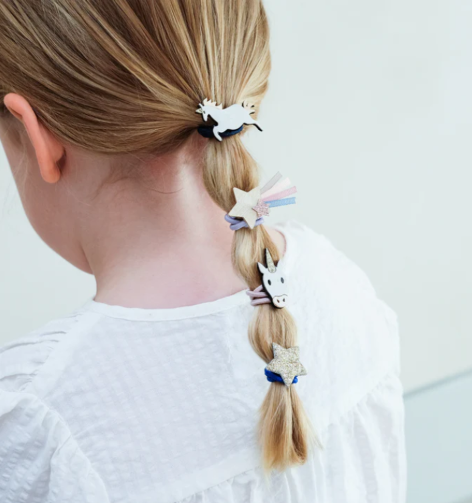 Mimi & Lula Haarelastiekjes Unicorn - Lazy Lama Kids Conceptstore