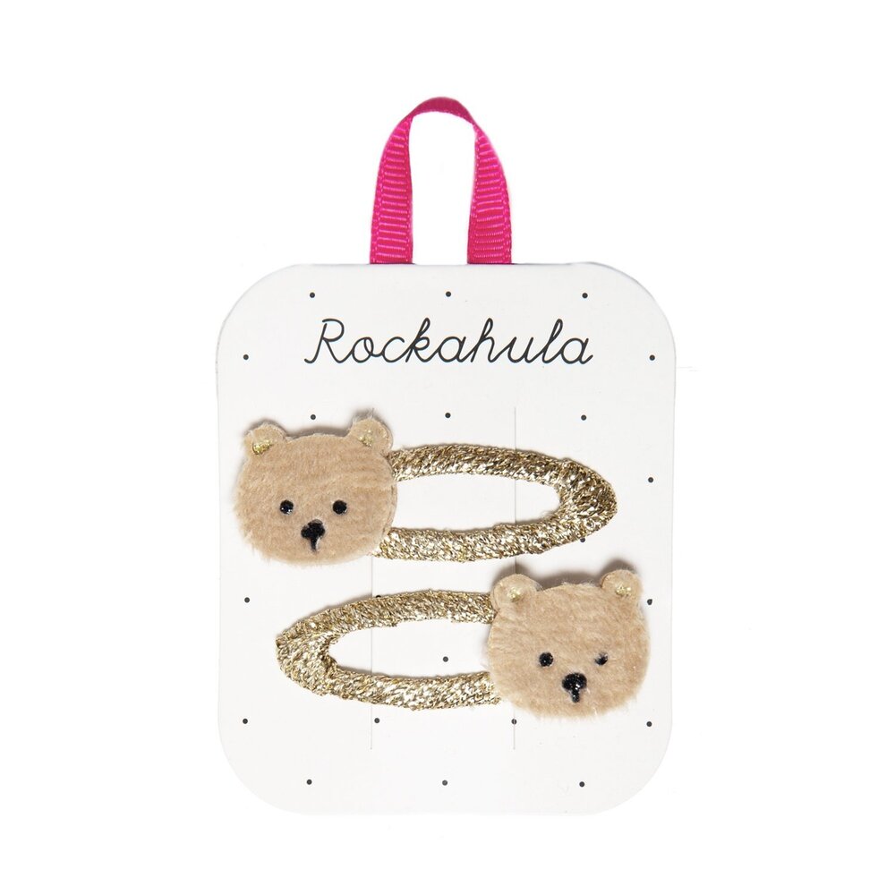 Rockahula Haarclips Teddy Bear - Lazy Lama Kids Conceptstore